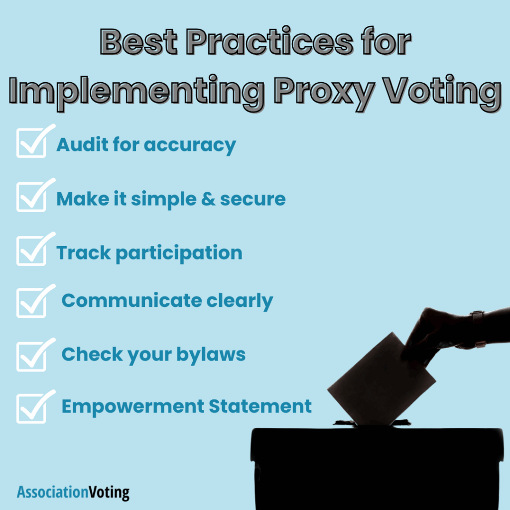 How to Use Proxy Voting to Meet Your Quorum Requirements Without ...